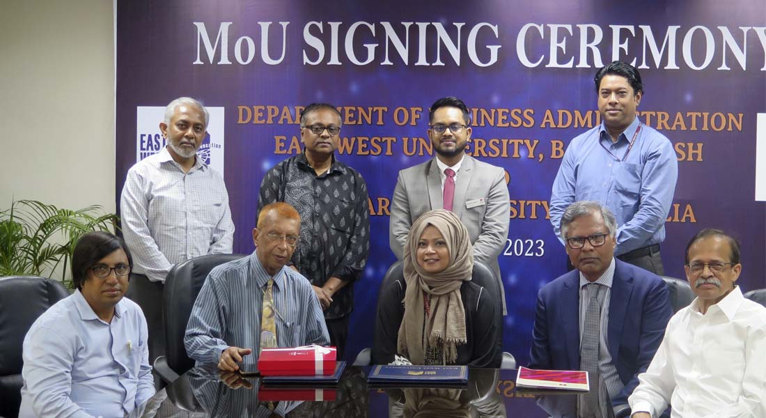 DEPARTMENT OF BUSINESS ADMINISTRATION, EWU HAS SIGNED MOU WITH ...